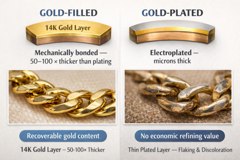 Gold-Filled Jewelry Explained: Value, Identification, and What It’s ...