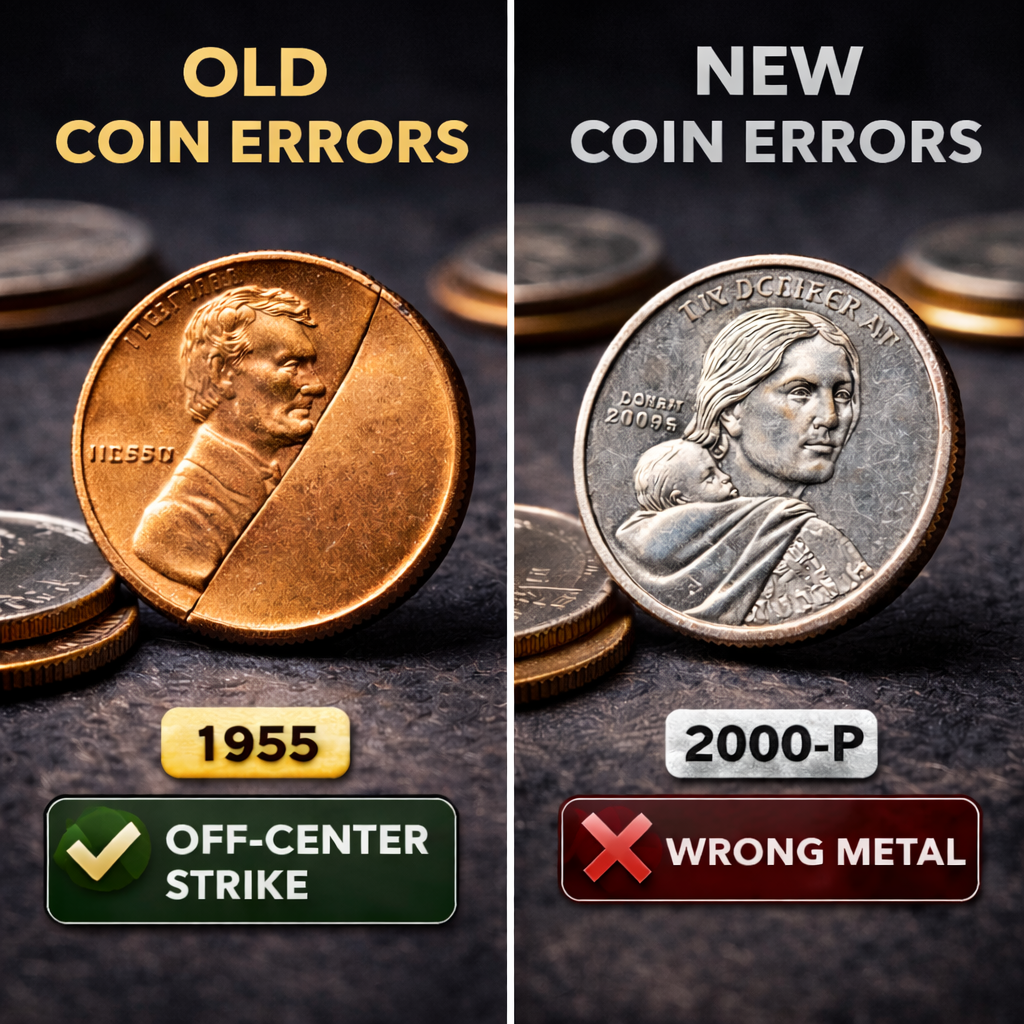 Mint-Made Coin Errors: Common Mistakes That Can Be Worth Money